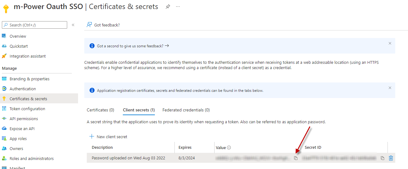 Adding Sso Via Oauth2 To M Power Applications M Power Documentation