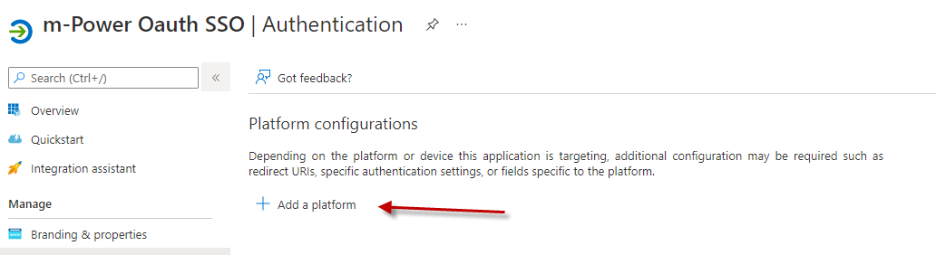 Adding SSO (via OAuth2) to m-Power Applications – m-Power Documentation