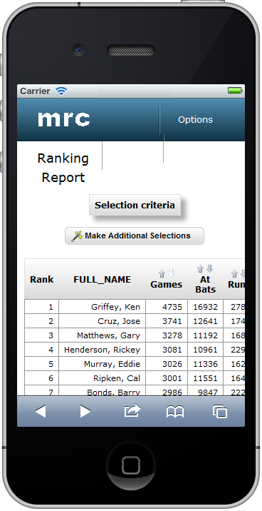 Ranking Report Template – m-Power Documentation